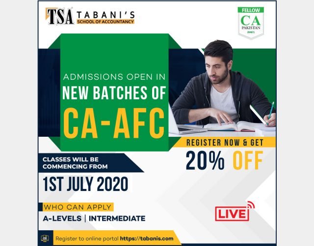 REGISTER NOW - Tabani's School of Accountancy