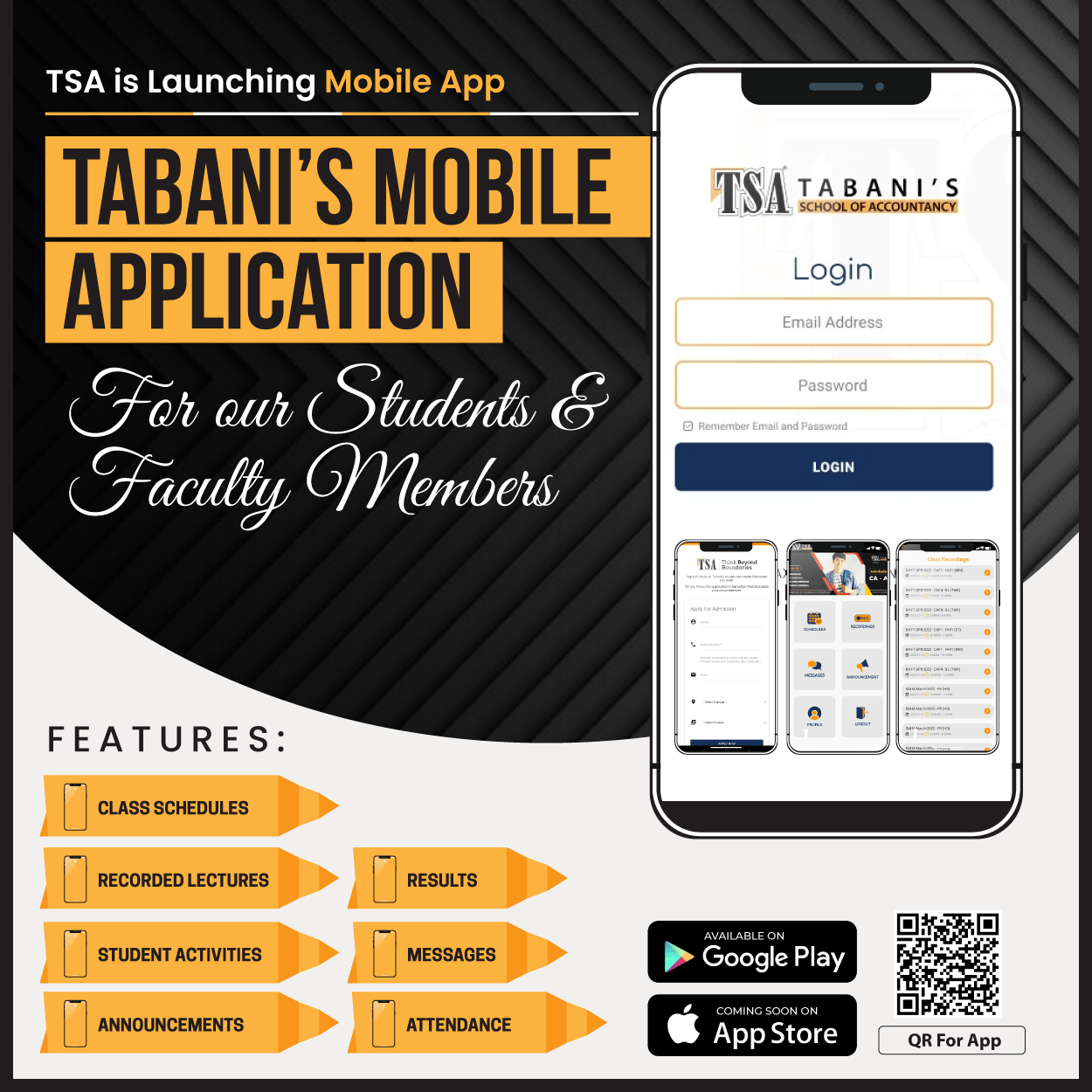 Tabani's Education Portal Mobile Application - Tabani's School of ...