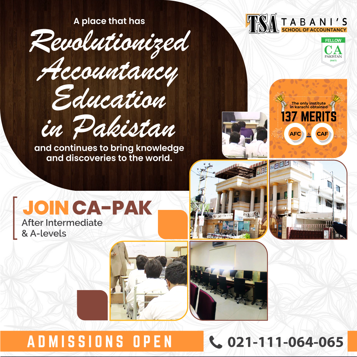 Revolutionized Accountancy Education In Pakistan - Tabani's School of ...