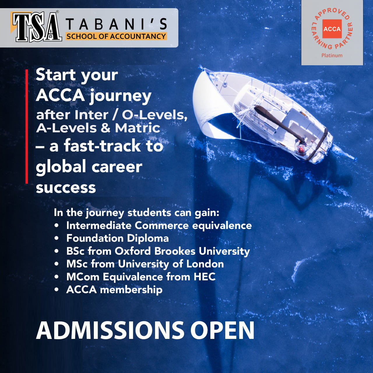 Start your ACCA journey a fast track to global career success. ACCA ...