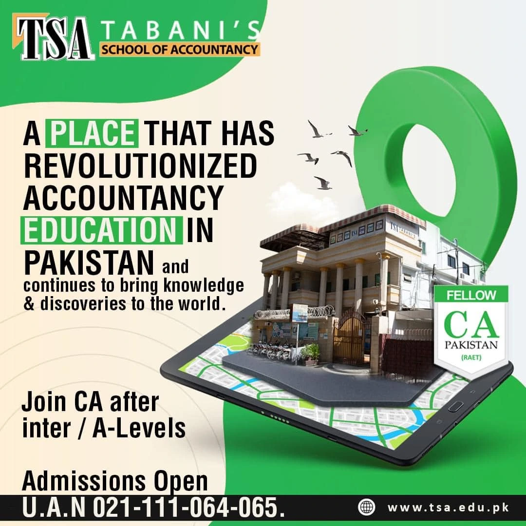 Admissions open - Tabani's School of Accountancy